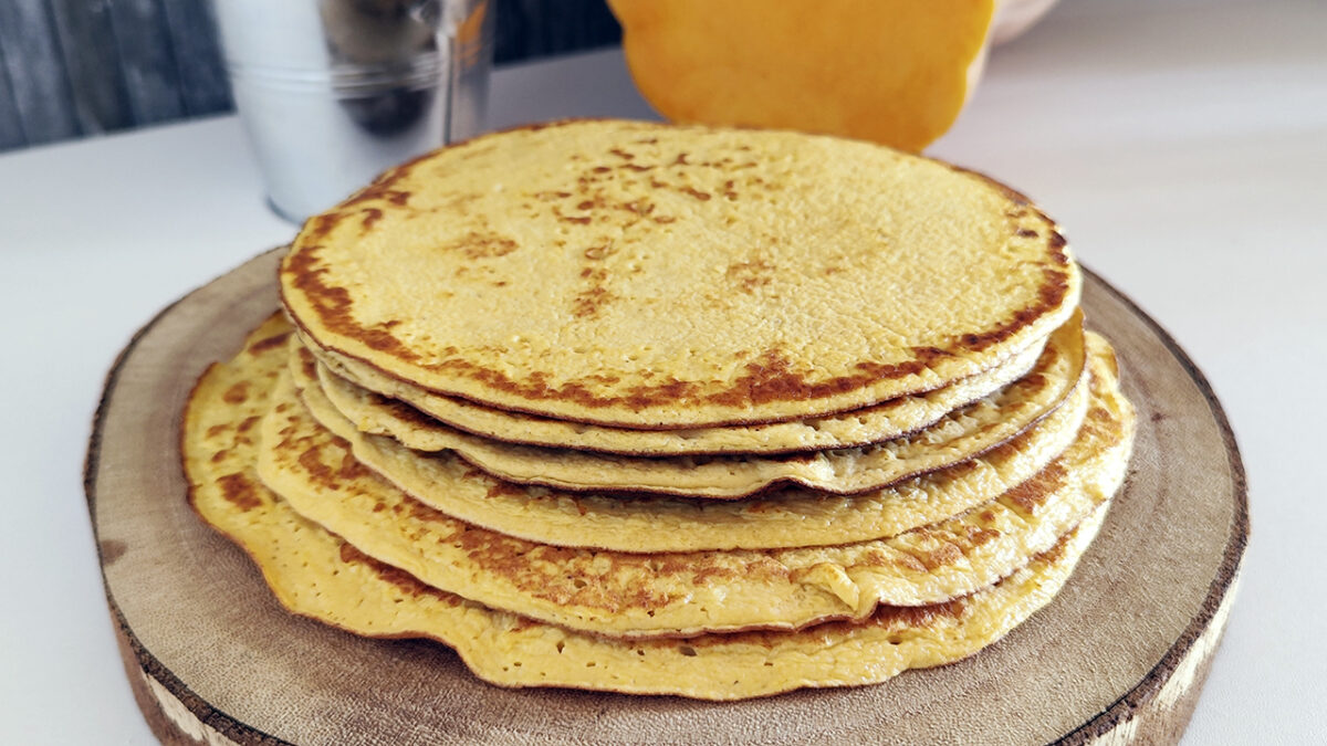 Crepes di zucca chetogeniche | ketoalessia.com